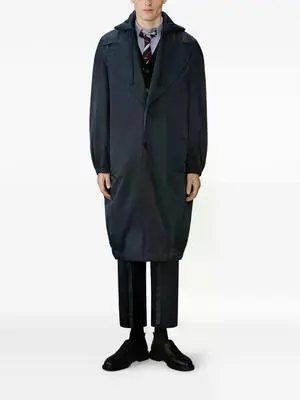Thom Browne Windbreaker Coat With Drawstring