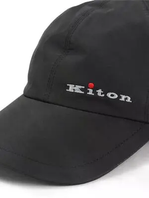 Kiton Embroidered Logo Baseball Cap - Black