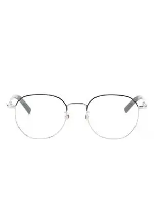 Montblanc Geometric-frame Eyeglasses - Silver