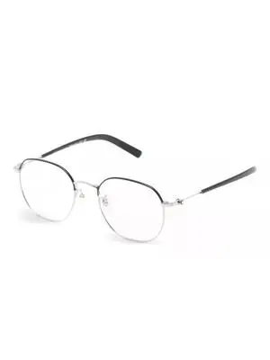 Montblanc Geometric-frame Eyeglasses - Silver