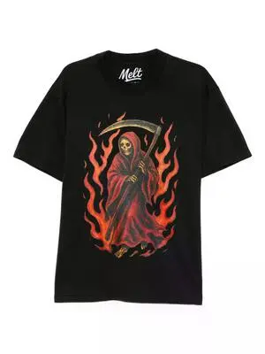 MELT Printed T-shirt - Black