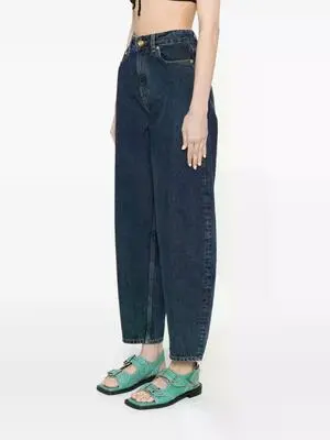 GANNI Organic Cotton Balloon Jeans
