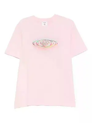 Casablanca Graphic-print T-shirt - Pink