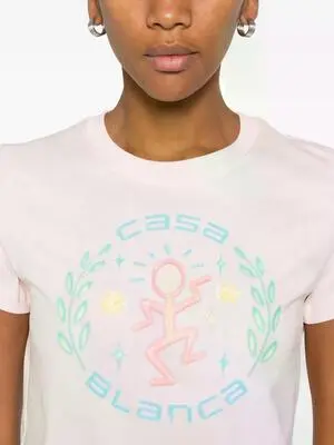 Casablanca Graphic Cotton T-shirt