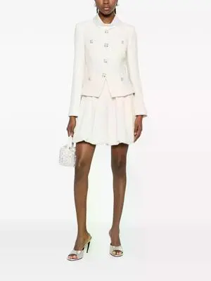 SELF-PORTRAIT Bouclé Mini Dress