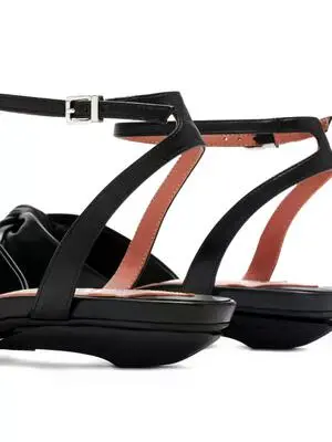 VICE VERSA 95mm Knotted Heeled Sandals