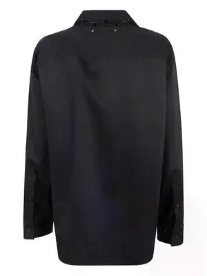 GOLDEN GOOSE Embroidered Wool Shirt