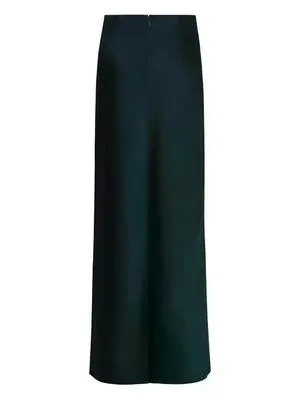Vince Bias Maxi Skirt - Green