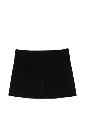 COURREGES Logo Mini Skirt