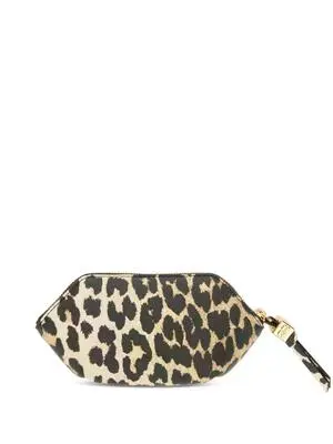 GANNI X Disney Leopard-print Wallet