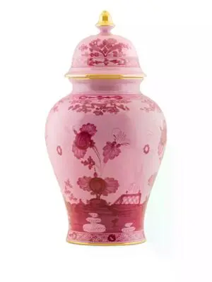 GINORI 1735 Large Porpora Potiche Vase - Pink