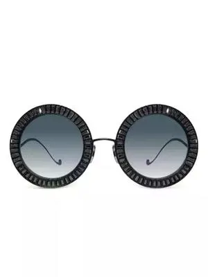 Anna-karin Karlsson Silver Tone Eyewear For Women