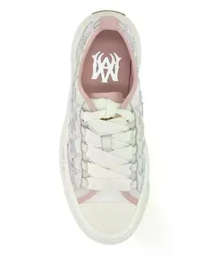 Amiri Star Embellished Platform Sneakers - Neutrals