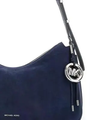 Michael Kors Nolita Shoulder Bag With Logo Charm - Blue
