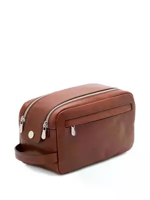 Brunello Cucinelli Leather Wash Bag