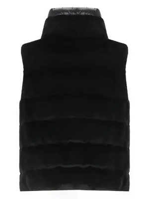 Herno Padded Quilted Gilet - Black