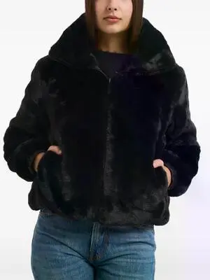 Women's Zip-Up Faux Fur Jackets