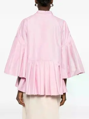 PARLOR Flounce-hem Jacket - Pink
