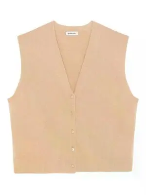 Simkhai Rozzi Cashmere Vest - Neutrals