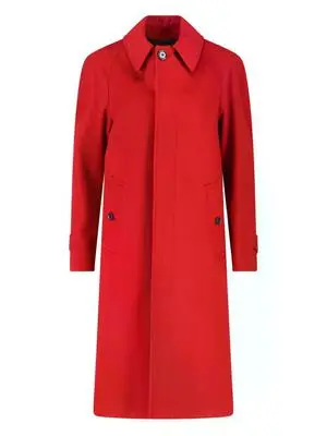LARDINI Buttoned Cashmere Coat