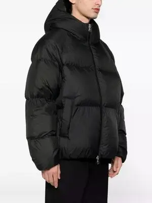 COLE BUXTON Zip-fastening Padded Jacket - Black