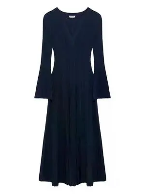 Simkhai Genna Bell-sleeve Midi Dress - Blue