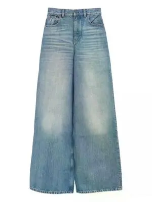 Chloé Five-pocket Wide Leg Jeans