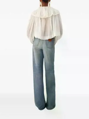 Chloé Five-pocket Wide Leg Jeans