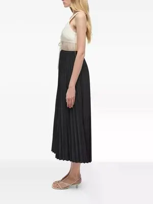 Simkhai Stephanie Pleated Midi Dress