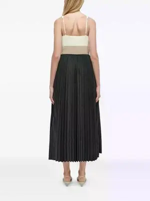 Simkhai Stephanie Pleated Midi Dress