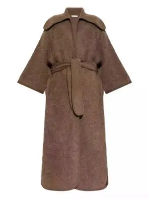 BY MALENE BIRGER Mirano Belted Coat - Brown