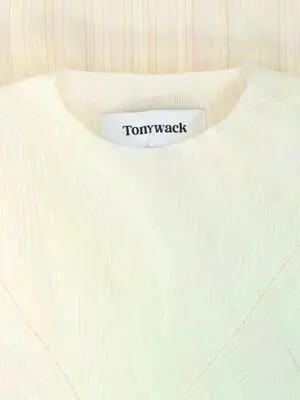 TONYWACK Ribbed Knit Top