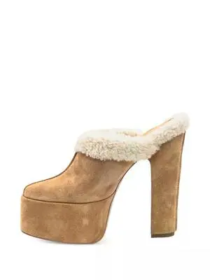 Paris Texas 145mm Malena Platform Mules