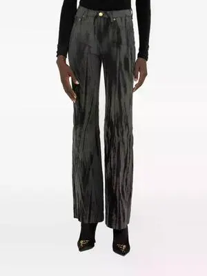 Roberto Cavalli Streak-effect Jeans