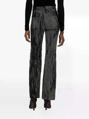 Roberto Cavalli Streak-effect Jeans