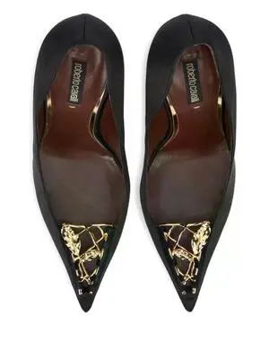 Roberto Cavalli Leaf-detail Pumps