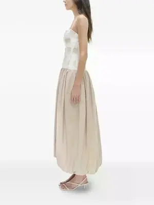 Simkhai Pfeiffer Polka-dot Midi Dress - Neutrals