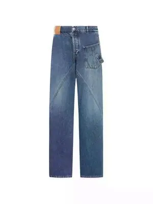 JW Anderson Seam-detail Jeans - Blue
