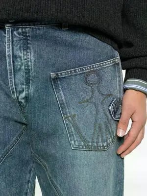 JW Anderson Seam-detail Jeans - Blue