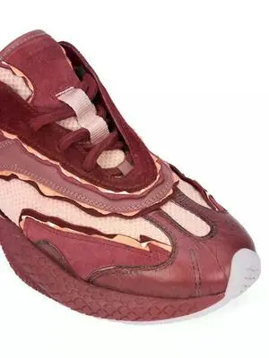 Roberto Cavalli Colour-block Panelled Sneakers - Red