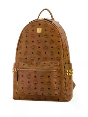 Mcm Logo-monogram Backpack