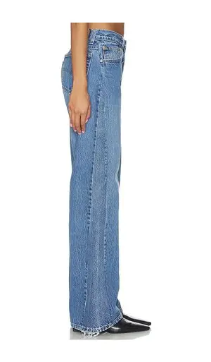 ALIGRACE Retro Oversized Wide Leg Jeans