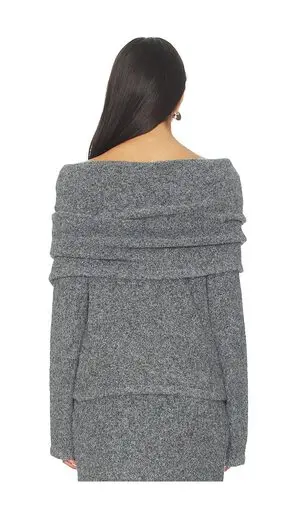 Line & Dot Sonora Off-the-shoulder Sweater