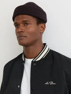 LES DEUX Tech Bomber Jacket - Black