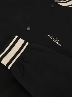 LES DEUX Tech Bomber Jacket - Black