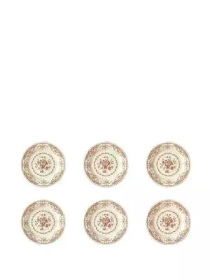 BITOSSI HOME Floral-patterned Plate - Neutrals