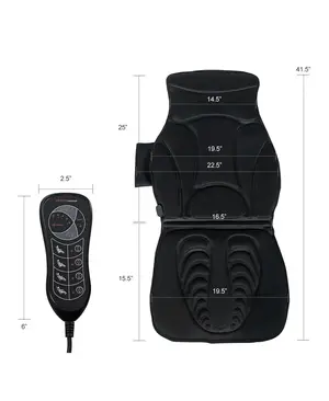 SUGIFT Foldable Full Body Massage Mat With 10 Vibration Motors