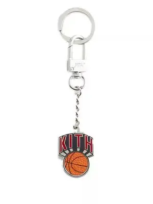 Kith Logo-print Keychain - Silver