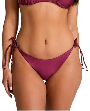 Hunkemoller Marrakech Cheeky Bikini Bottom - Beaujolais