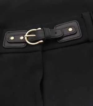 Maje Belted Wide-leg Trousers
